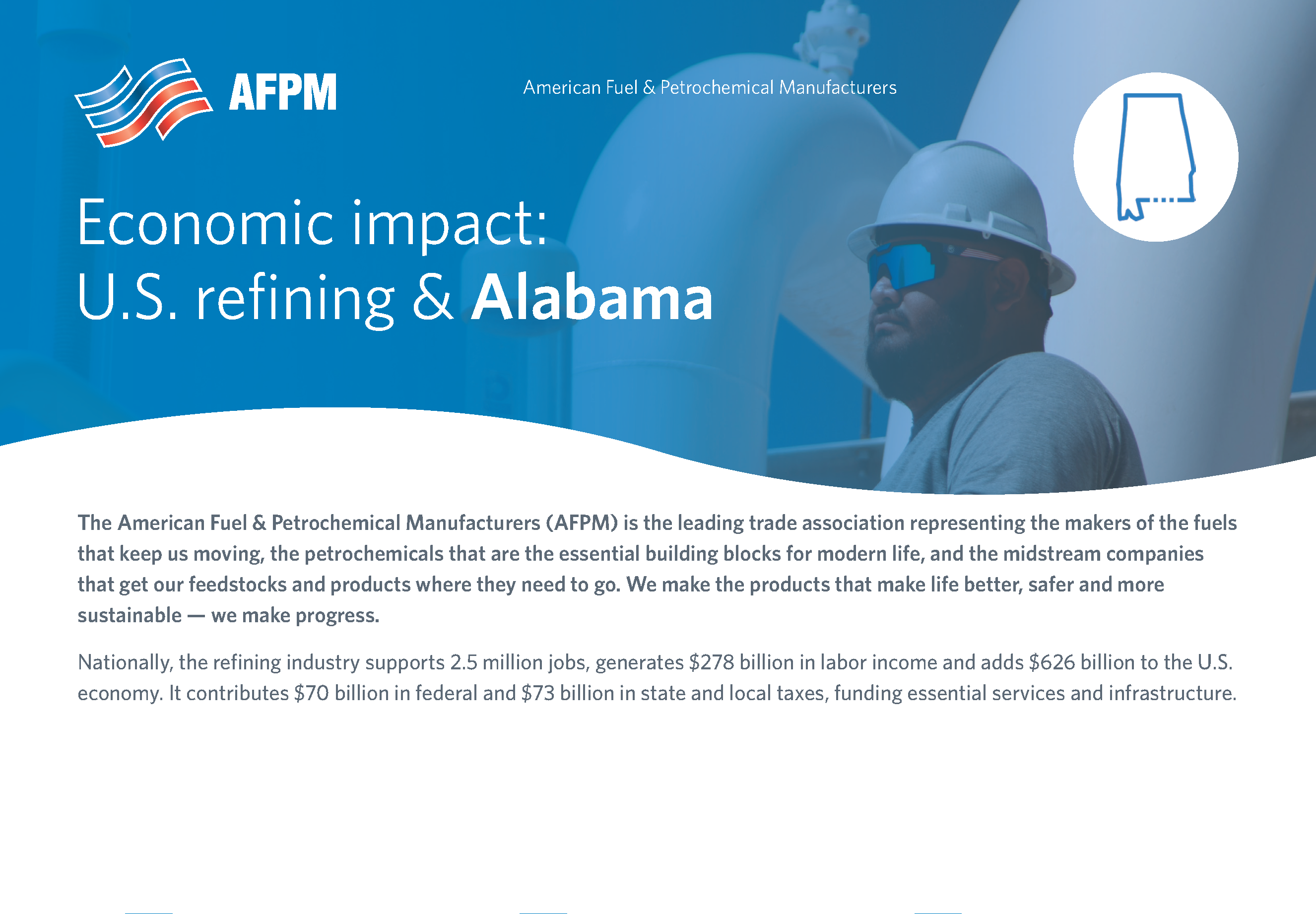Alabama State One Pager | AFPM EMPOWER